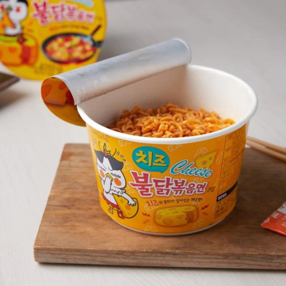 Ramen de Queso Buldak 105g (16 pzs) – MegaFood
