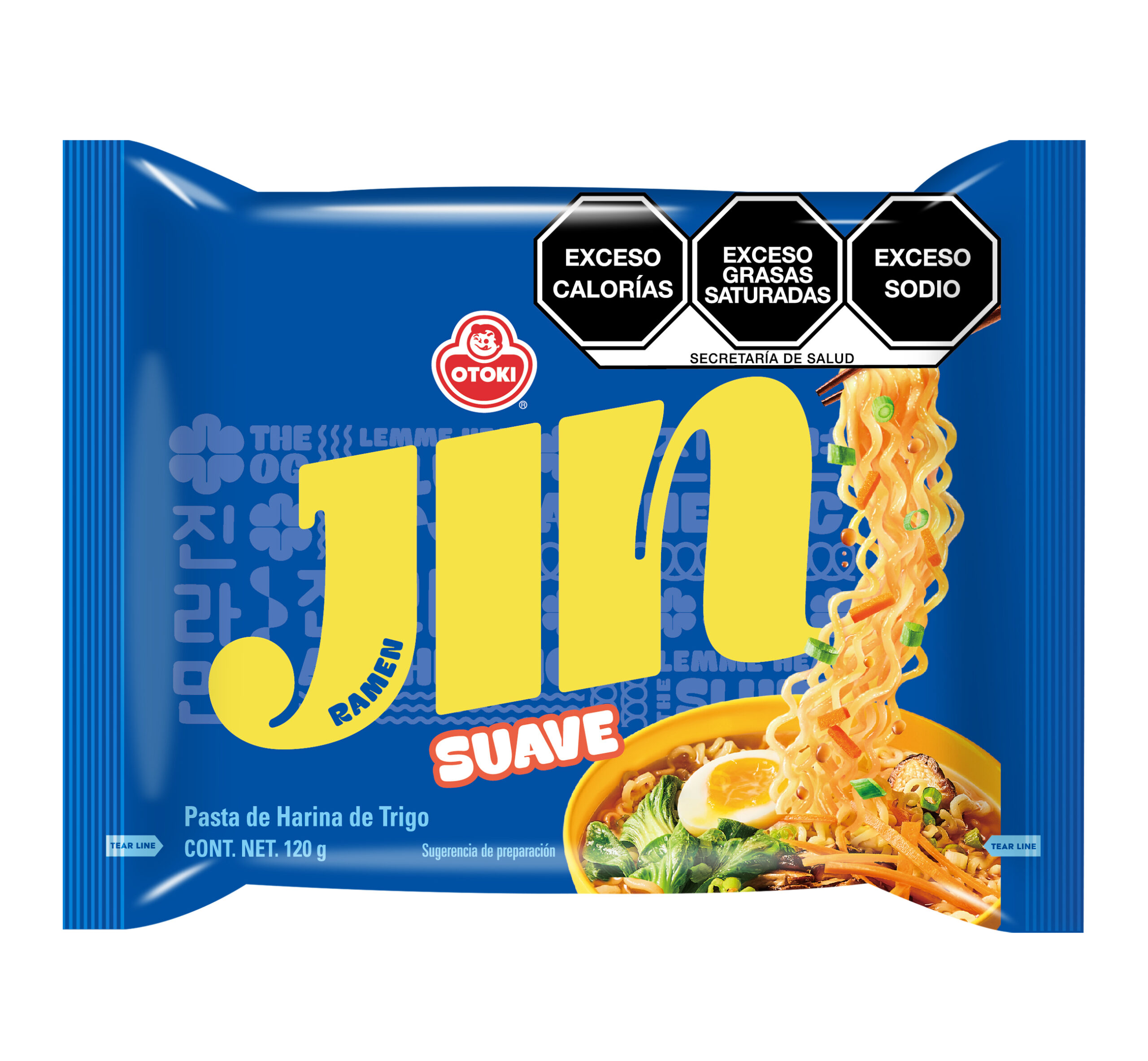 OTOKI JIN RAMEN SUAVE BOLSA 120G (20PZS) – MegaFood